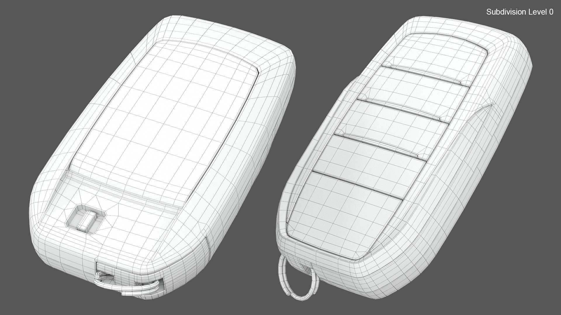 3D Car Key 03 Toyota - TurboSquid 2134280