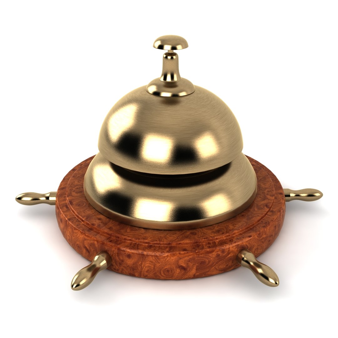 nautical desk bell 3d 3ds