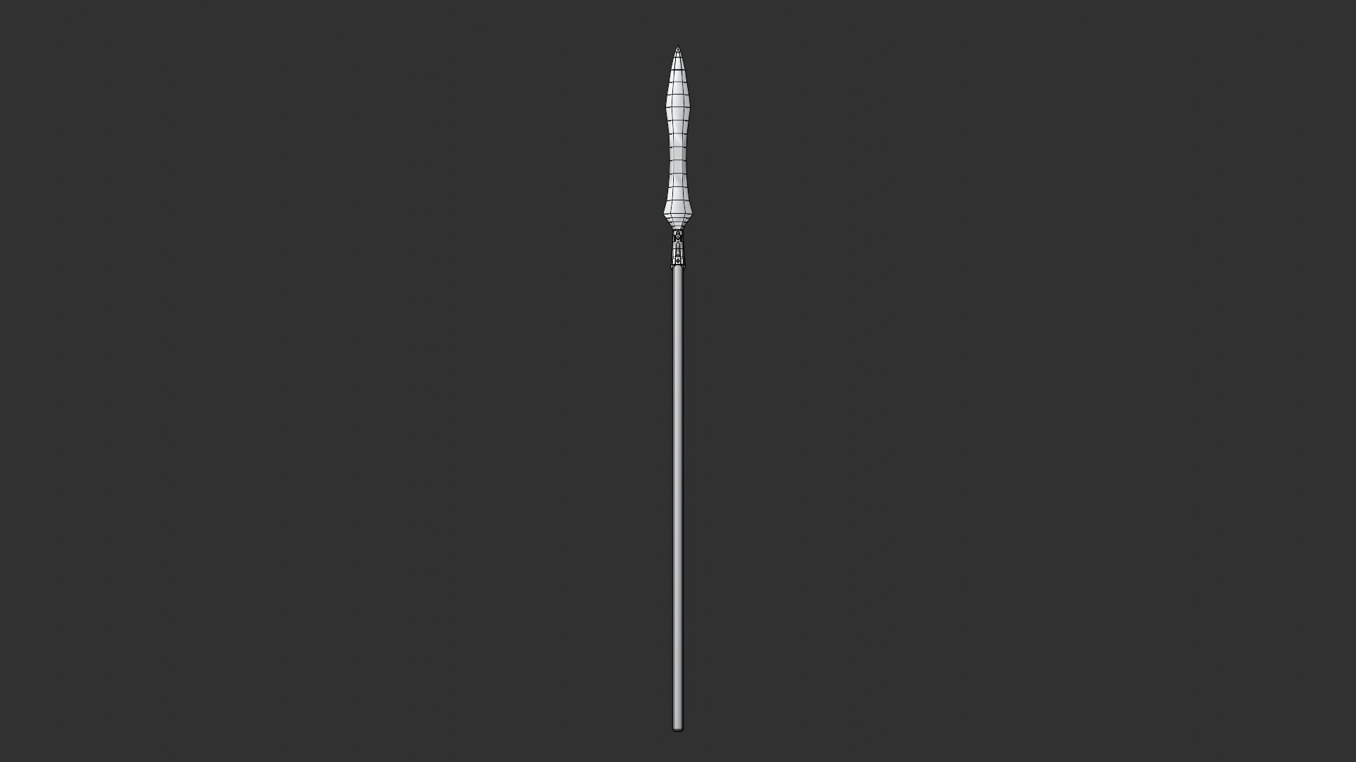 3D Medieval Wooden Spear Model - TurboSquid 2254358