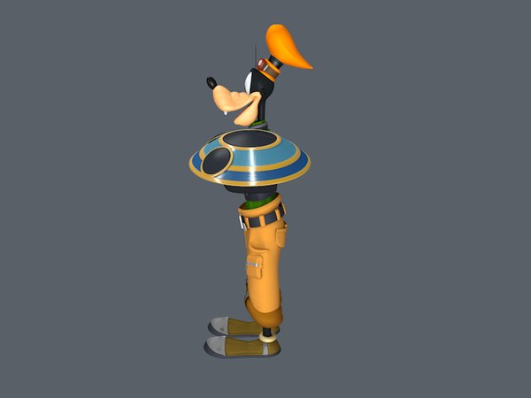 3d goofy kingdom hearts