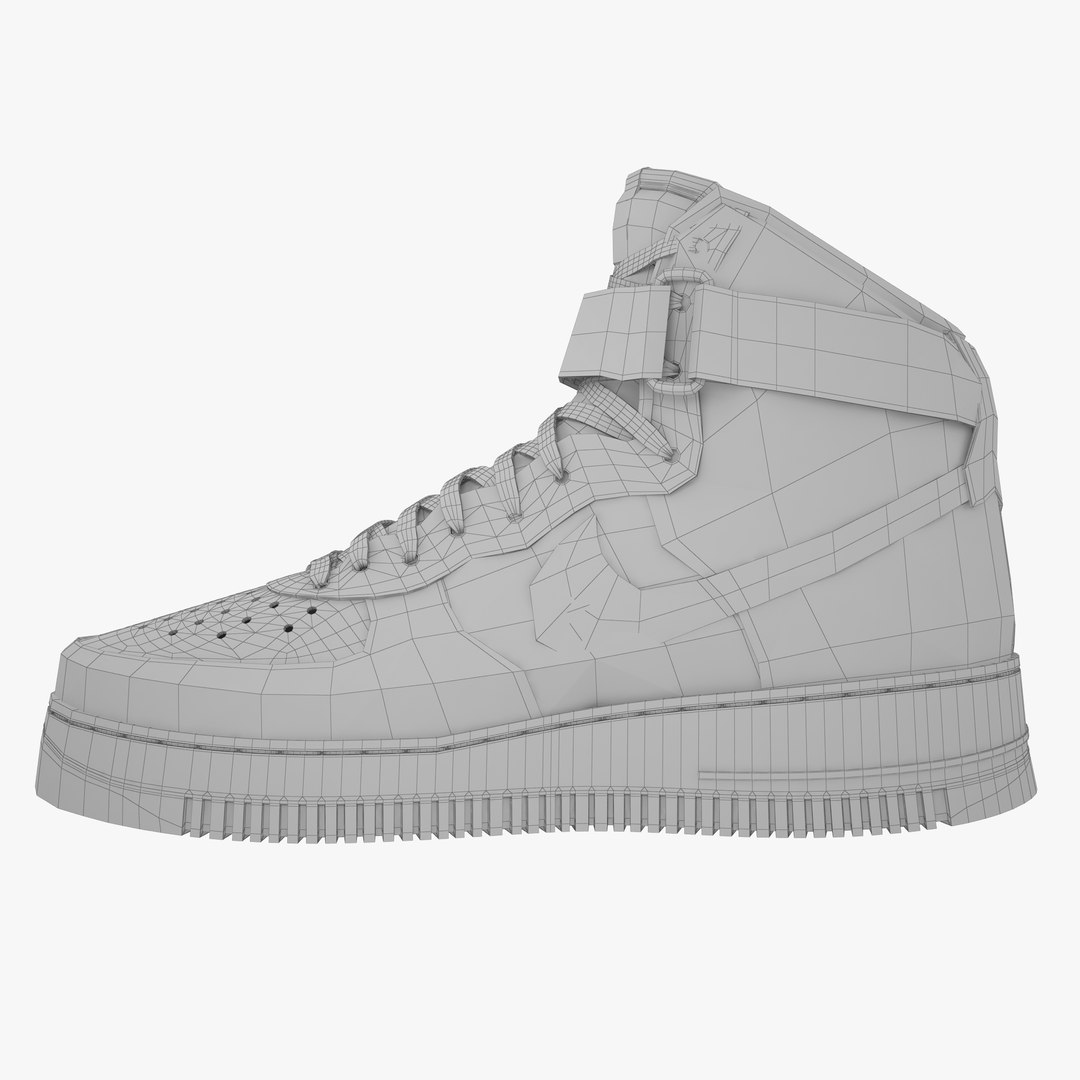 3D nike air force 1 - TurboSquid 1253880