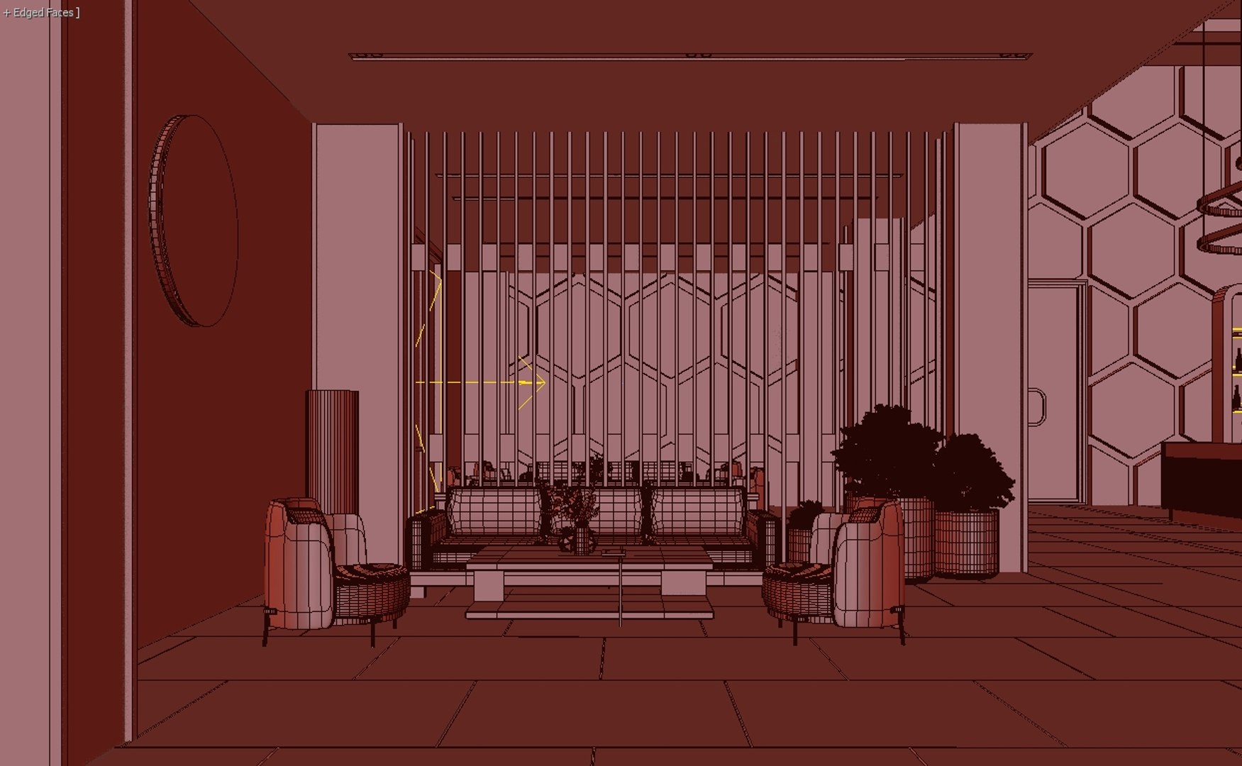 Luxury Hotel Lobby Interior 3D model - TurboSquid 1998352
