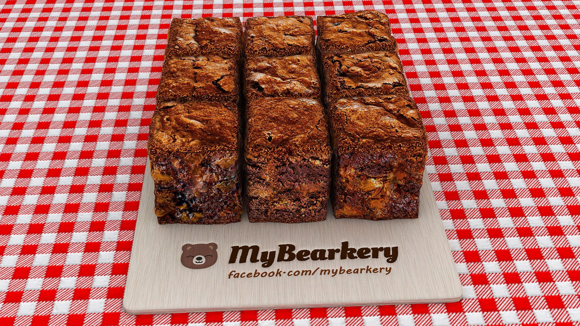 3D Chocolate Brownies - TurboSquid 1925867