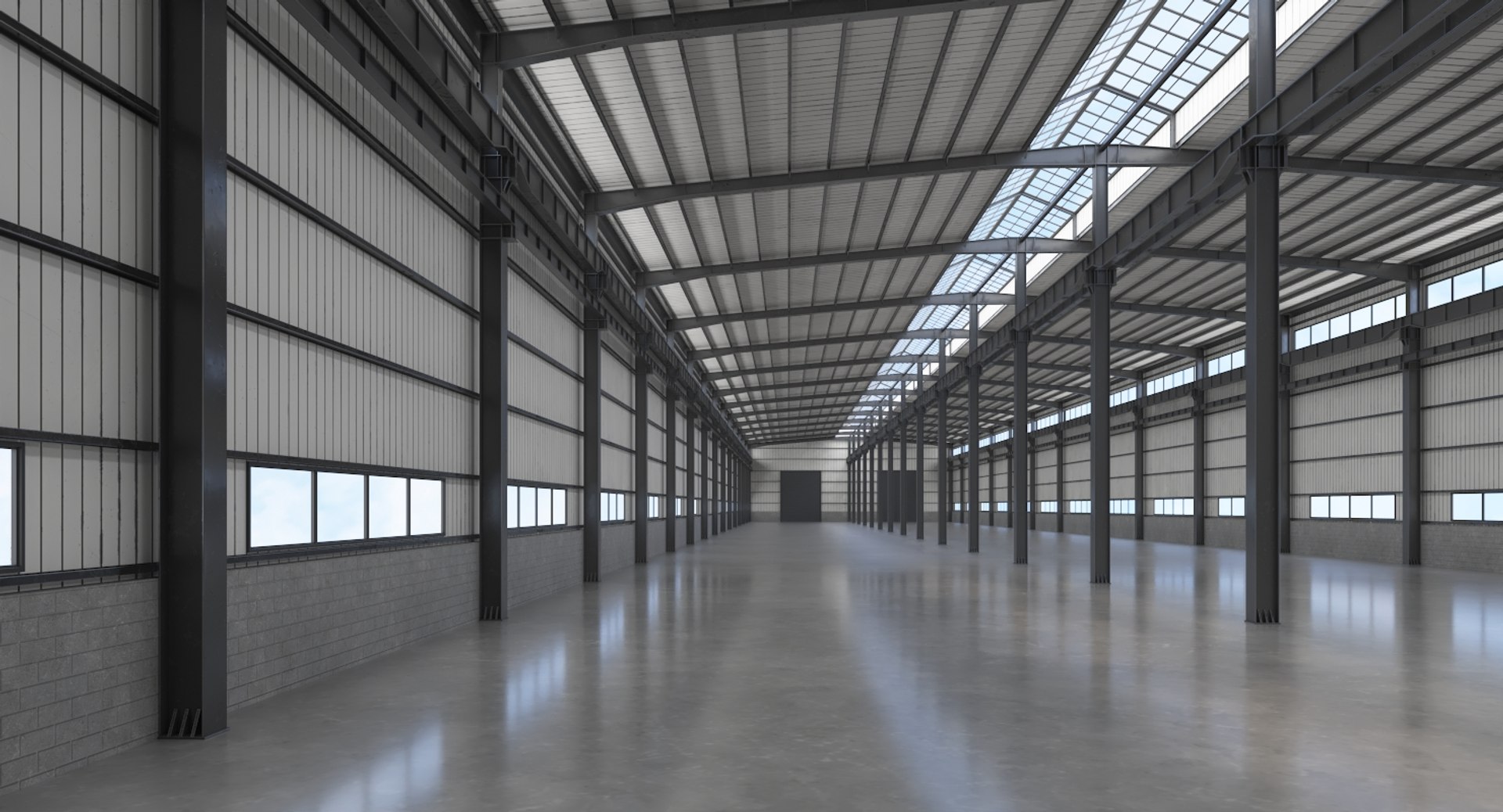 Warehouse interior 3D - TurboSquid 1296214