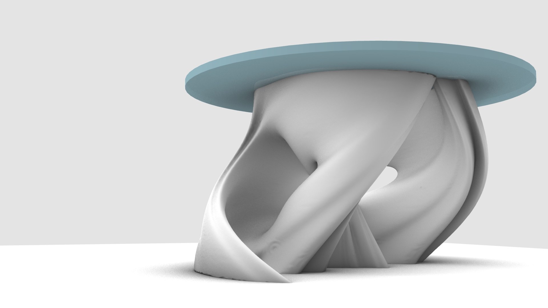 Organic Parametric Coffee Table 3D Model - TurboSquid 2259247