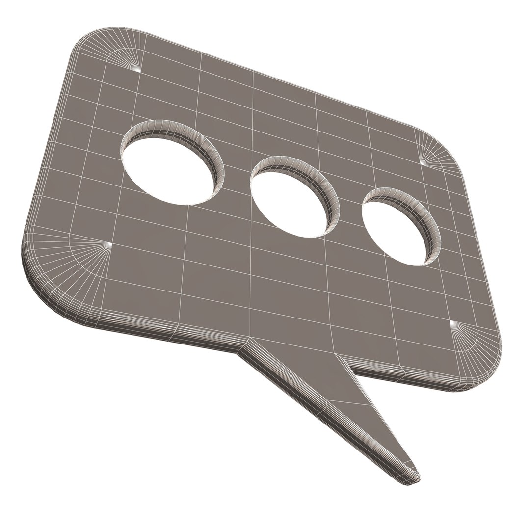 Message Symbol 3D Model - TurboSquid 1847630