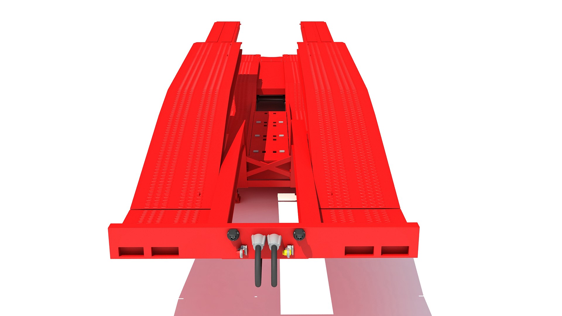 Platform Transporter Trailer 3D - TurboSquid 2142841