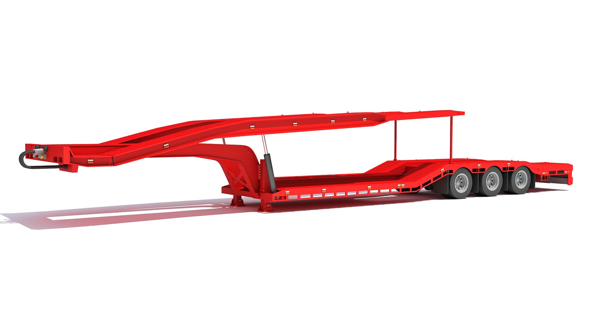 Platform Transporter Trailer 3D - TurboSquid 2142841