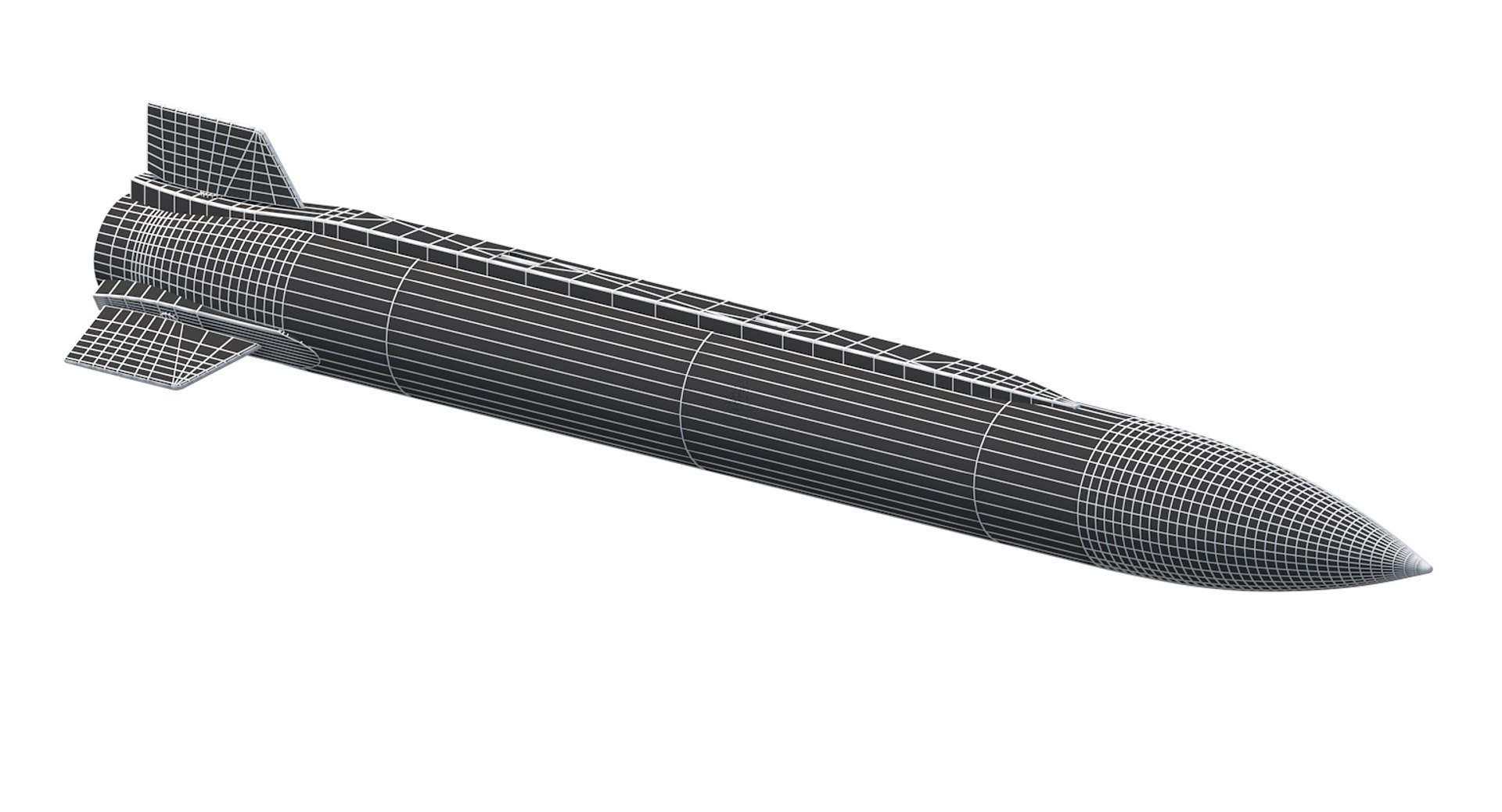 3d Model Kh-15 Missile