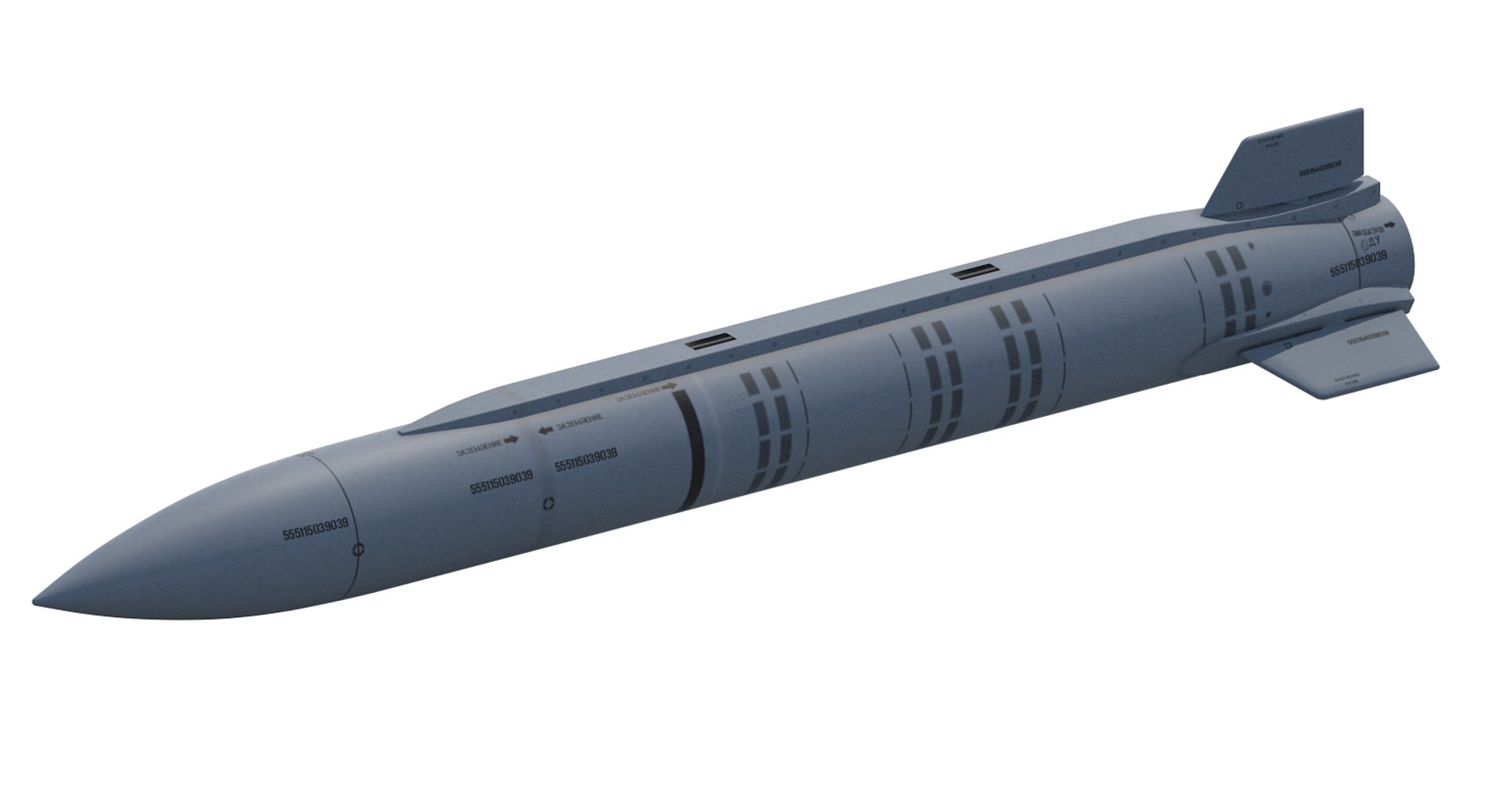 3d Model Kh-15 Missile