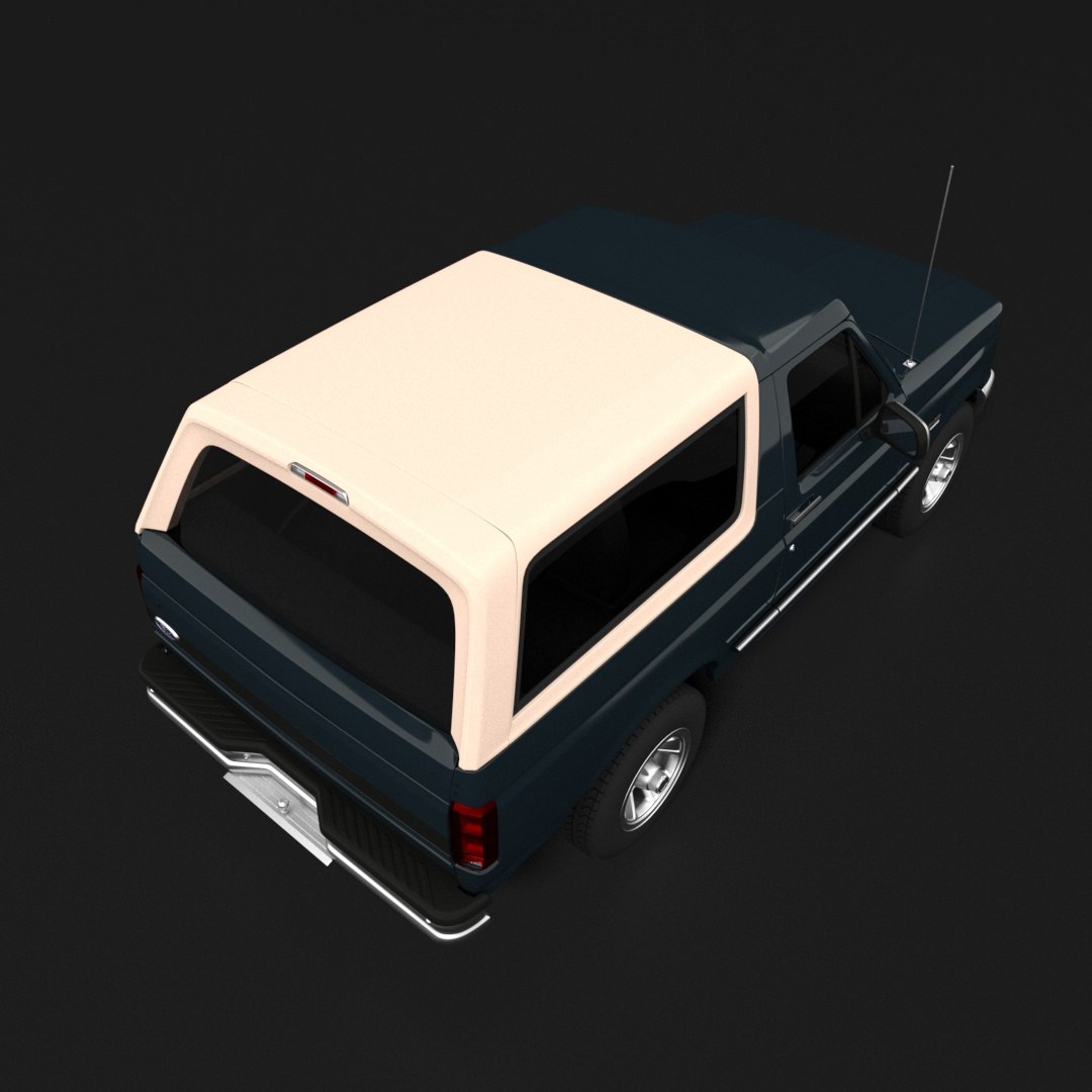3D Ford Bronco Model - TurboSquid 2328867