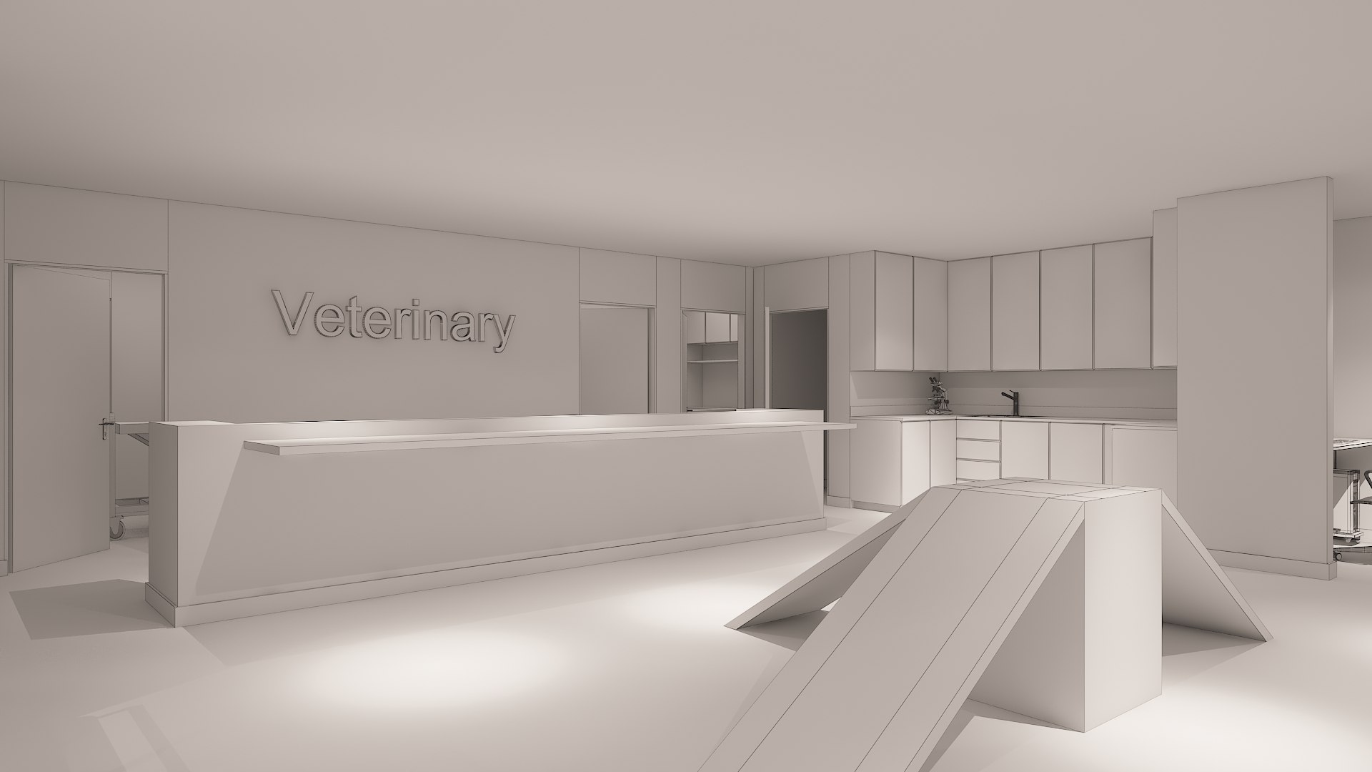 Vet Clinic 3D Model - TurboSquid 1746798