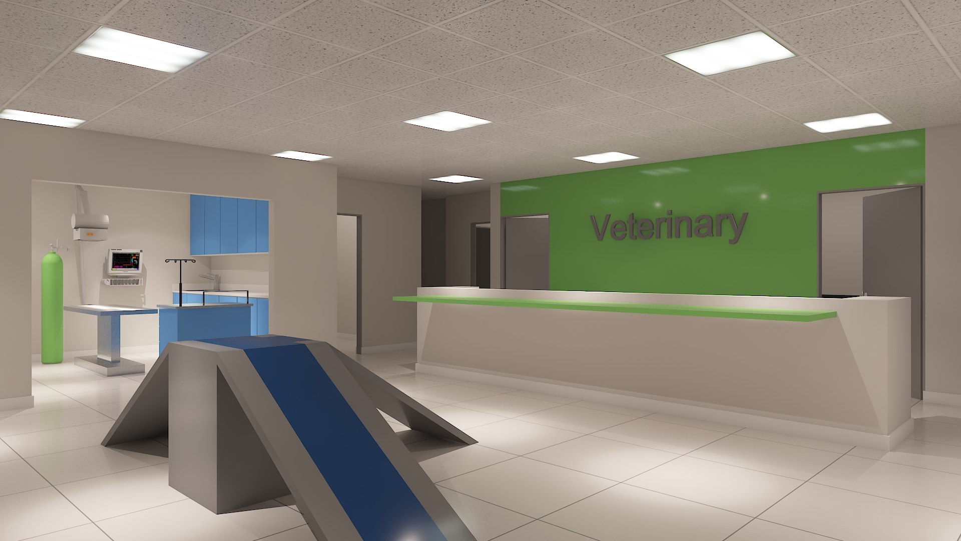 Vet Clinic 3D Model - TurboSquid 1746798