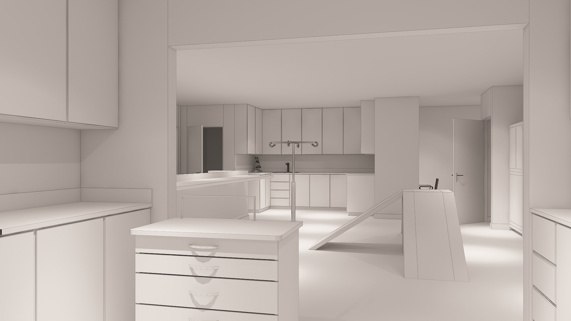 Vet Clinic 3D Model - TurboSquid 1746798