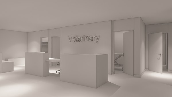 Vet Clinic 3D model - TurboSquid 1746798