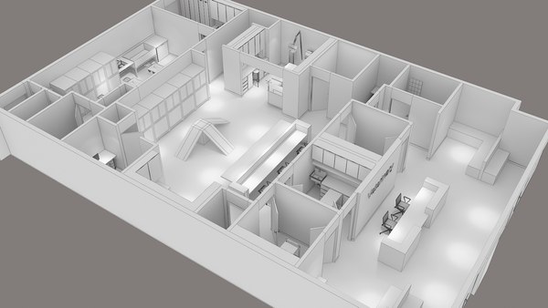 Vet Clinic 3D model - TurboSquid 1746798