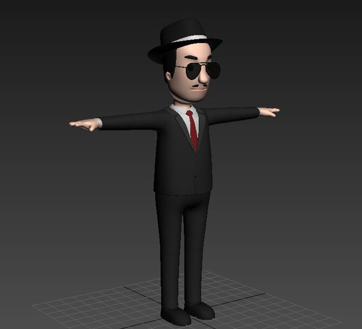 3D Mafia Character Cartoon - TurboSquid 1334136