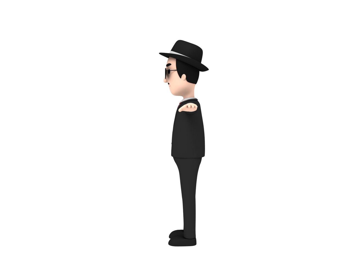 3D Mafia Character Cartoon - TurboSquid 1334136