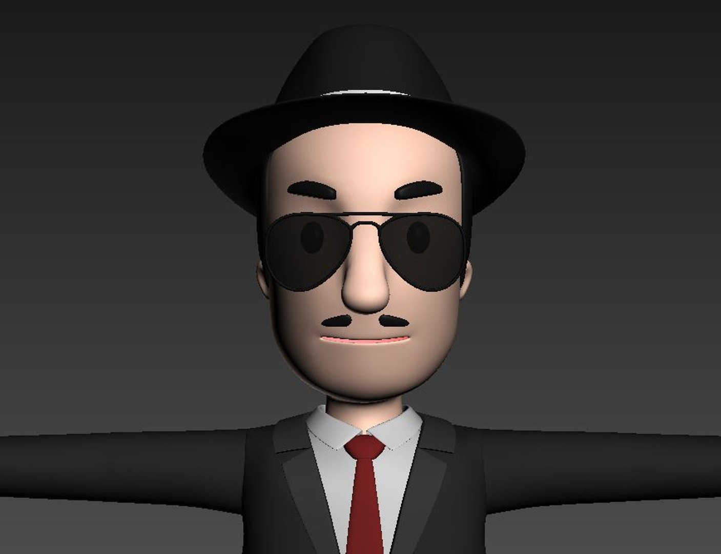 3D Mafia Character Cartoon - TurboSquid 1334136