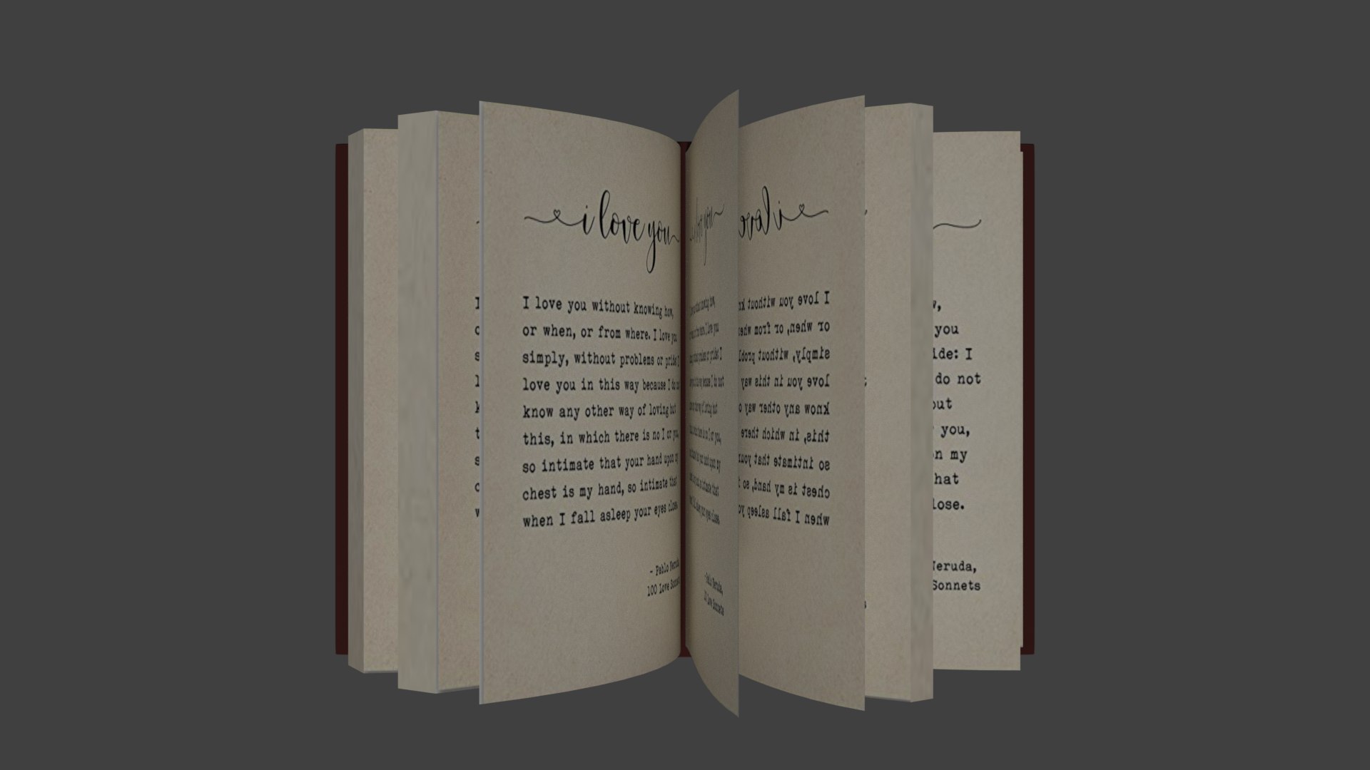 Book Asset 3D Model - TurboSquid 1534633