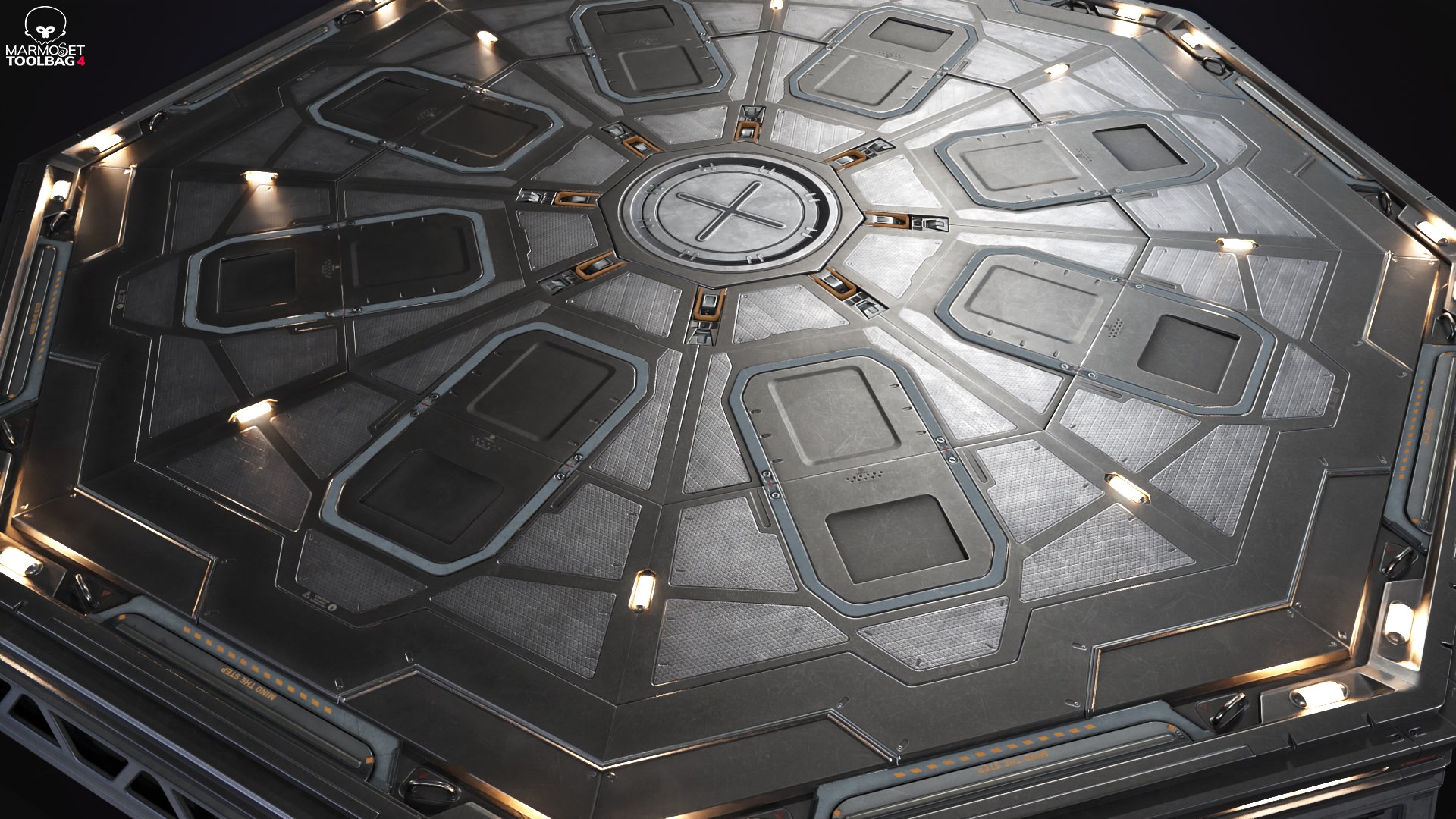 3D Helipad Landing Platform Model - TurboSquid 1677627