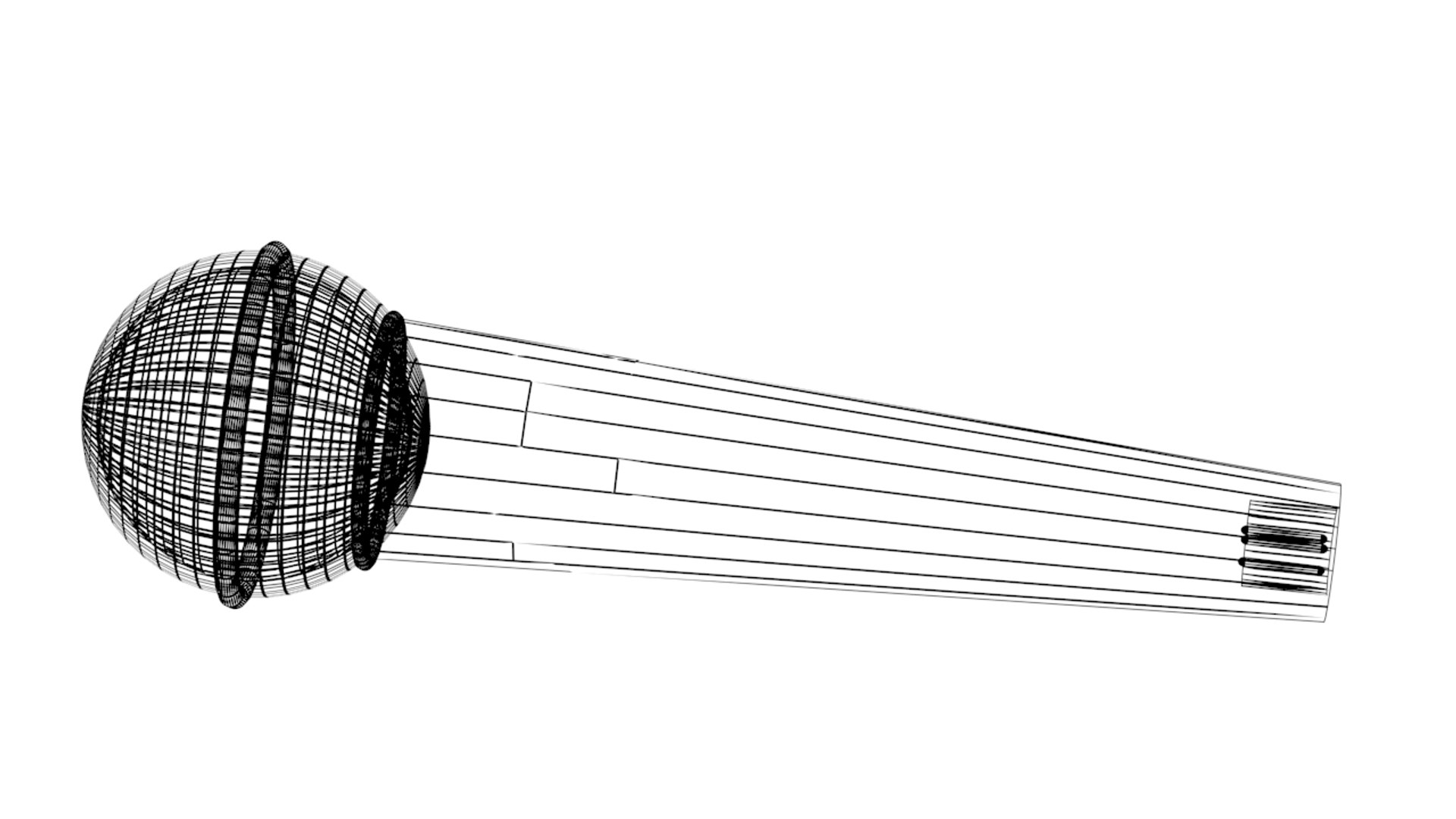 Dynamic Microphone 3D Model - TurboSquid 1463733