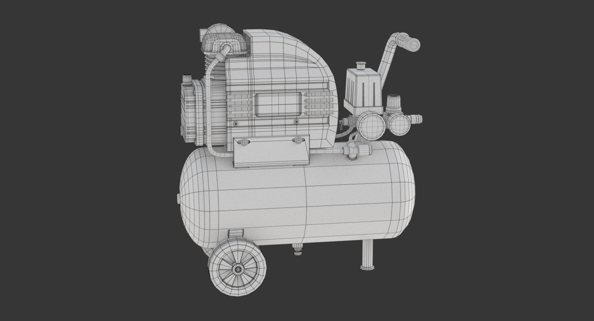 Air Compressor Model - TurboSquid 1149634