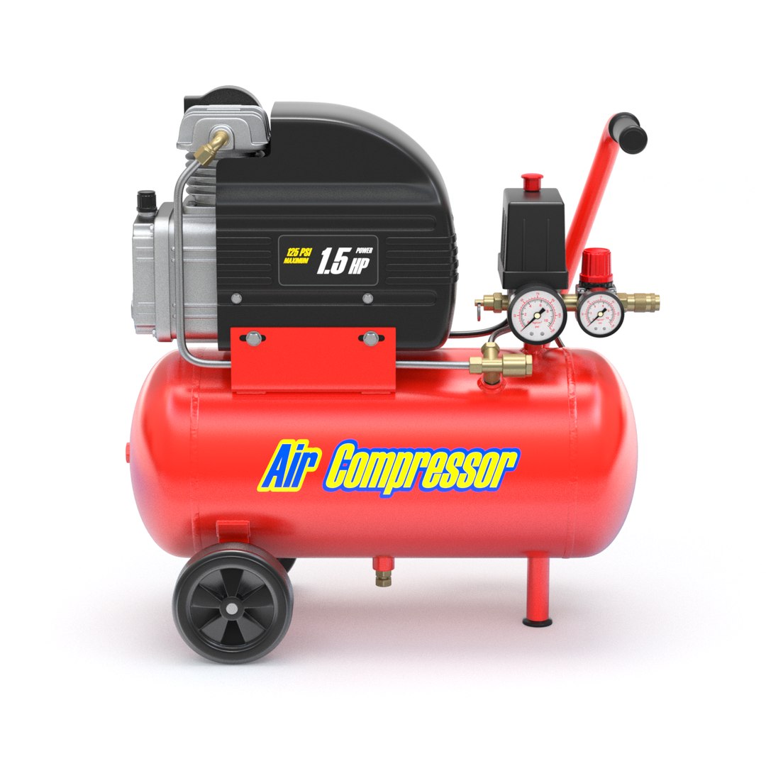Air Compressor Model - TurboSquid 1149634