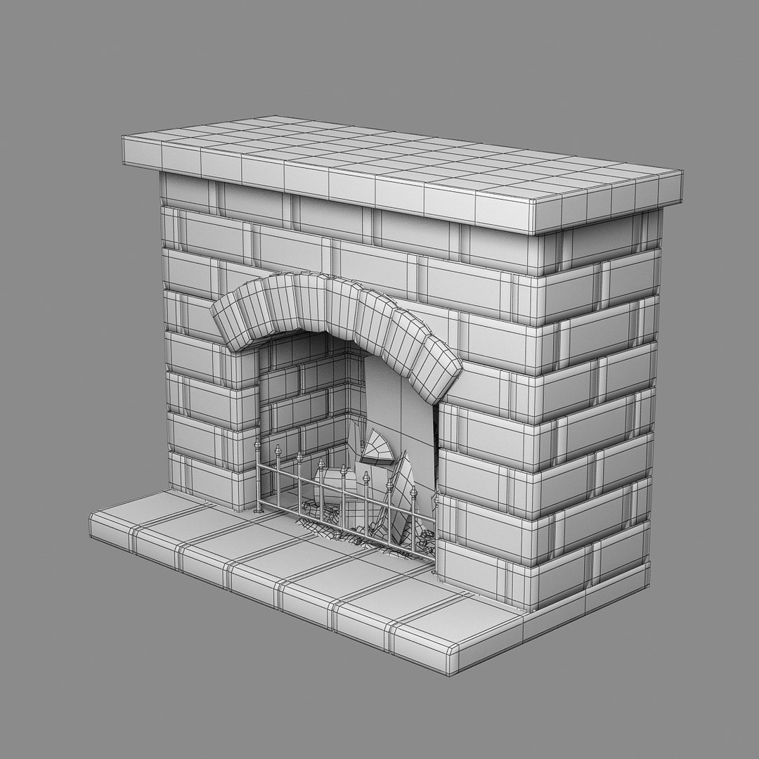 3d Max Fireplace Place