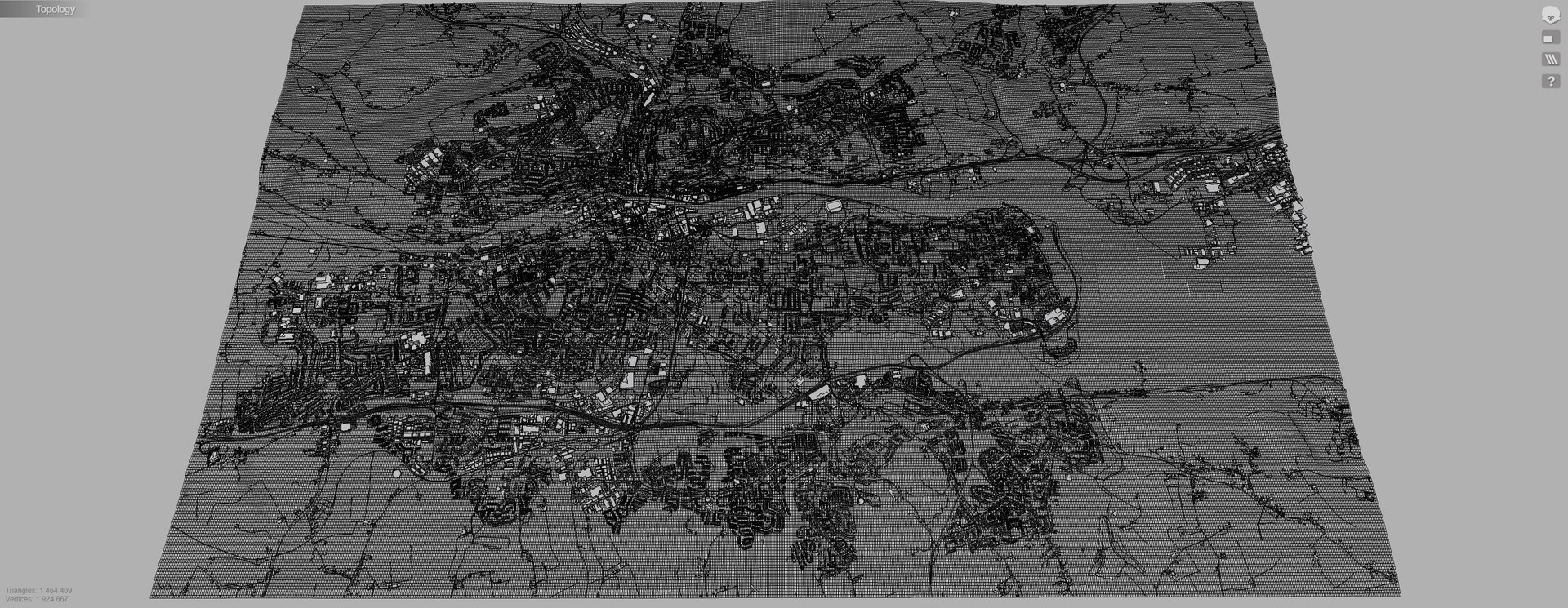 3D Model Cityscape Cork Ireland - TurboSquid 2009878