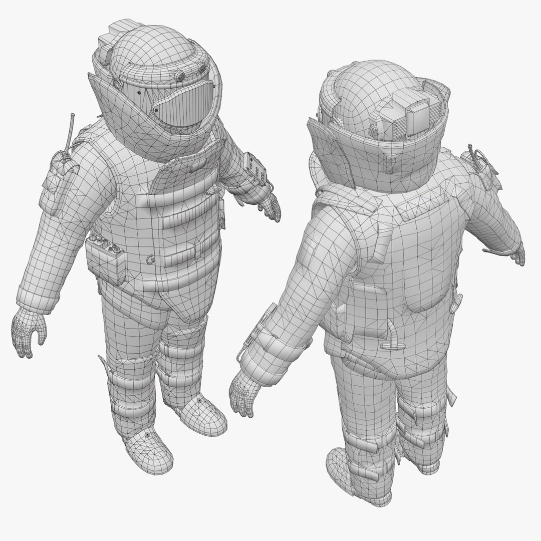 Heavy Bomb Suit Engineer 3D Model - TurboSquid 1557770