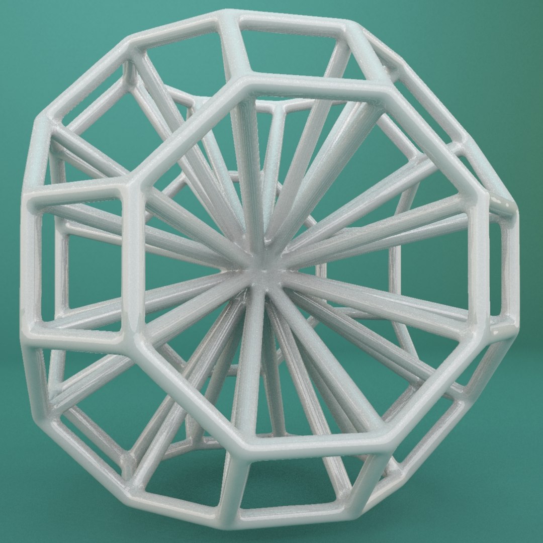 geometric shape 3d model