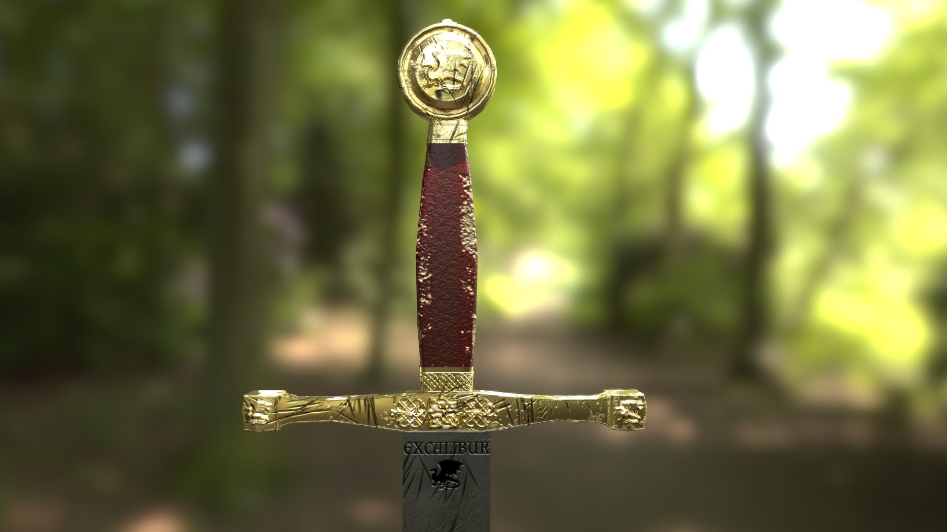 3D King Arthur S Sword - TurboSquid 1408038