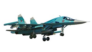 3D Su-34 Models | TurboSquid