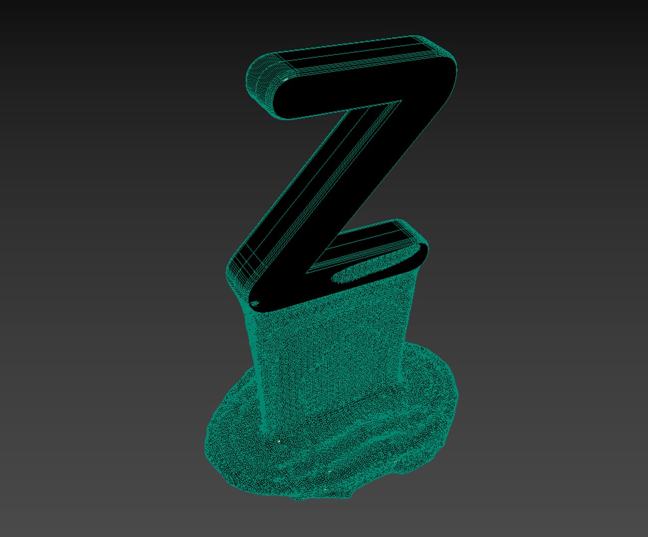 3D Model Letter - TurboSquid 1408540