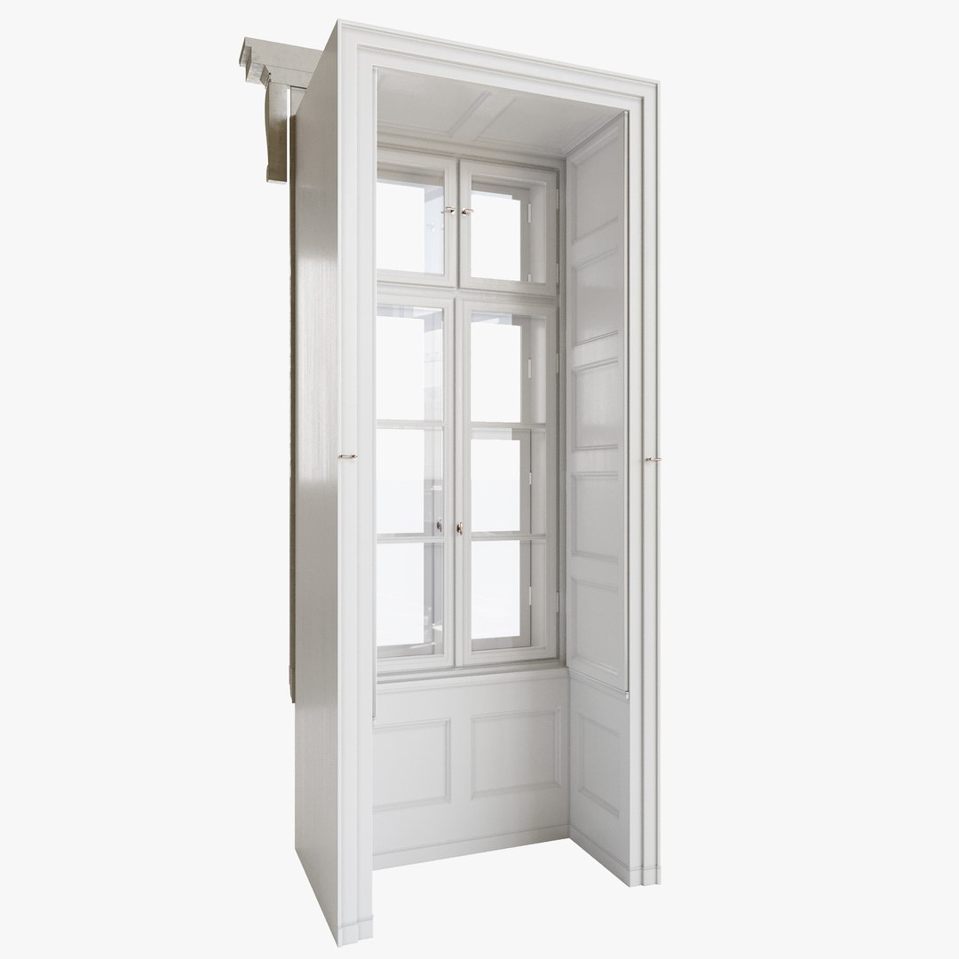 3D Classical Window - TurboSquid 2047094