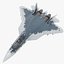 Sukhoi Su-57 - Pbr 3D - TurboSquid 1402272