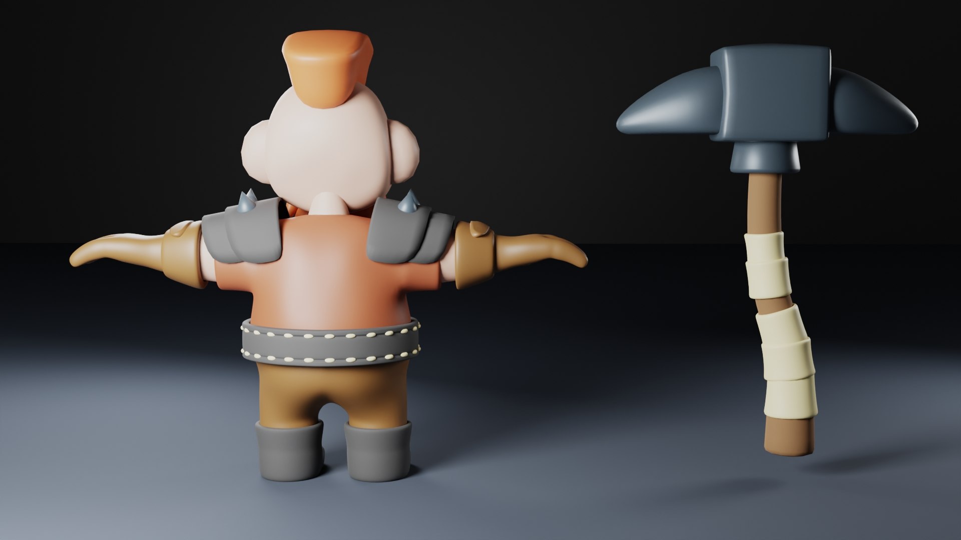 Stylized Dwarf Character 3D - TurboSquid 1994822