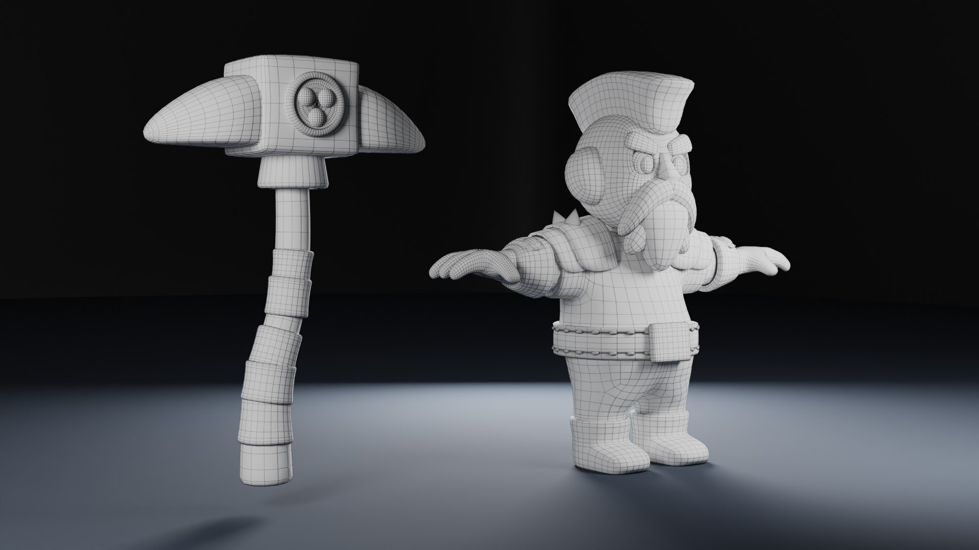 Stylized Dwarf Character 3D - TurboSquid 1994822