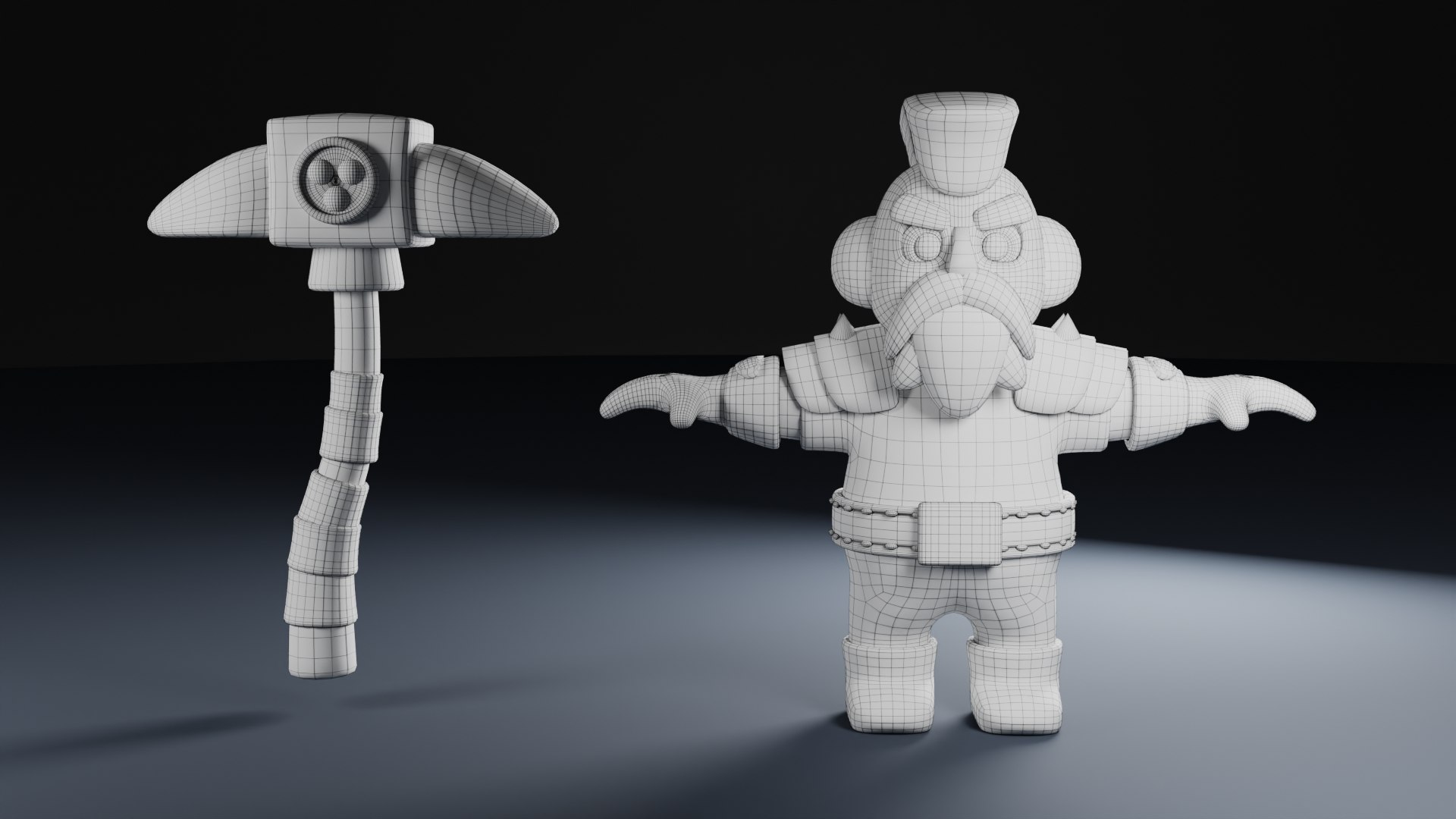 Stylized Dwarf Character 3D - TurboSquid 1994822
