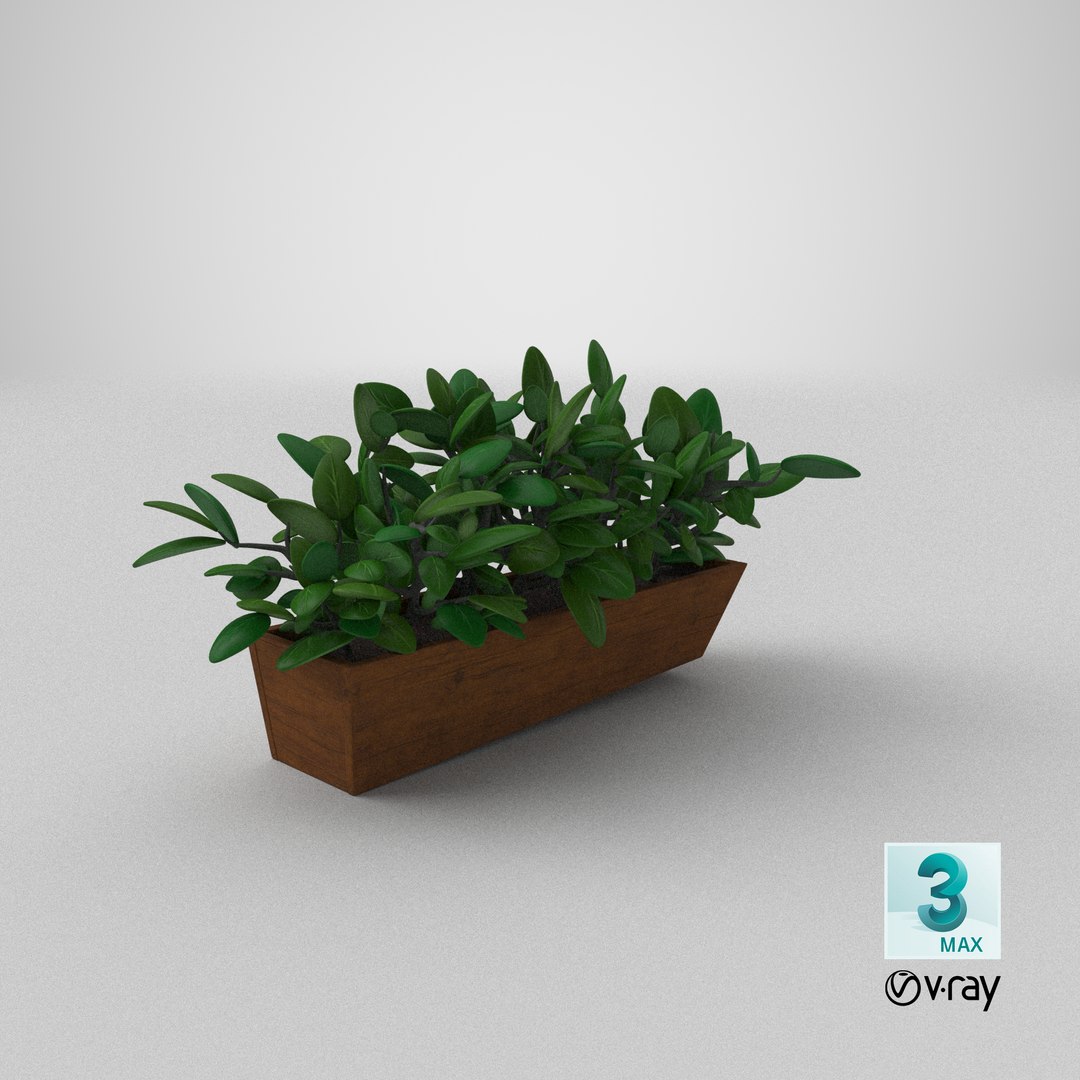 3D stylized flower pot - TurboSquid 1677840