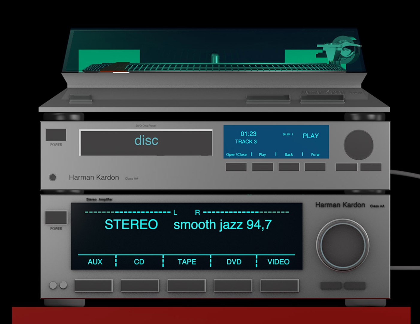 Realistic Modeled 3d Model