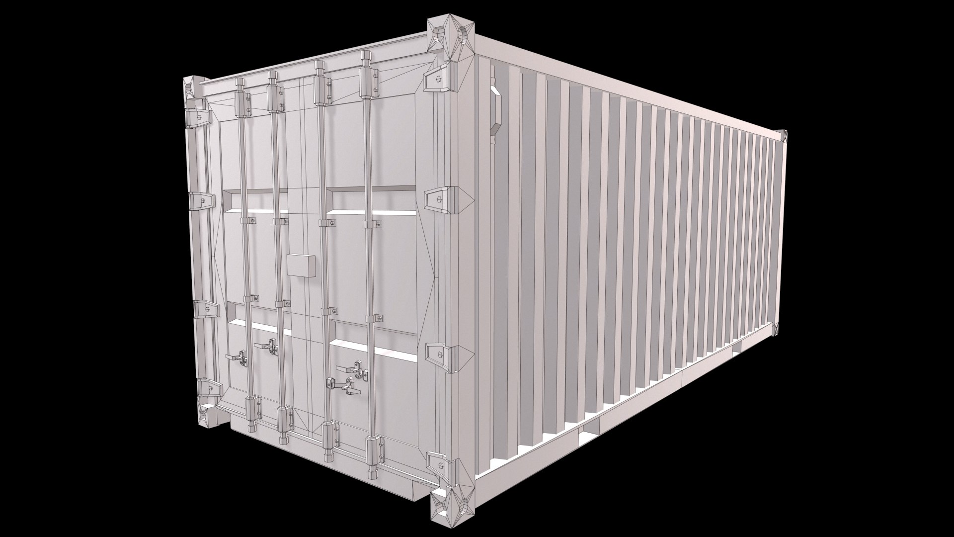 3D container shipping - TurboSquid 1409580
