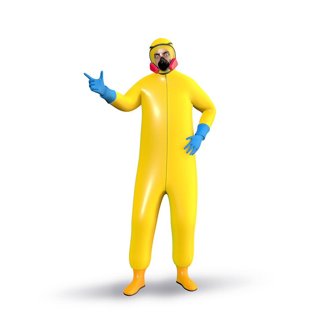 Laboratory Scientist Chemist Man 3D Model - TurboSquid 1622479