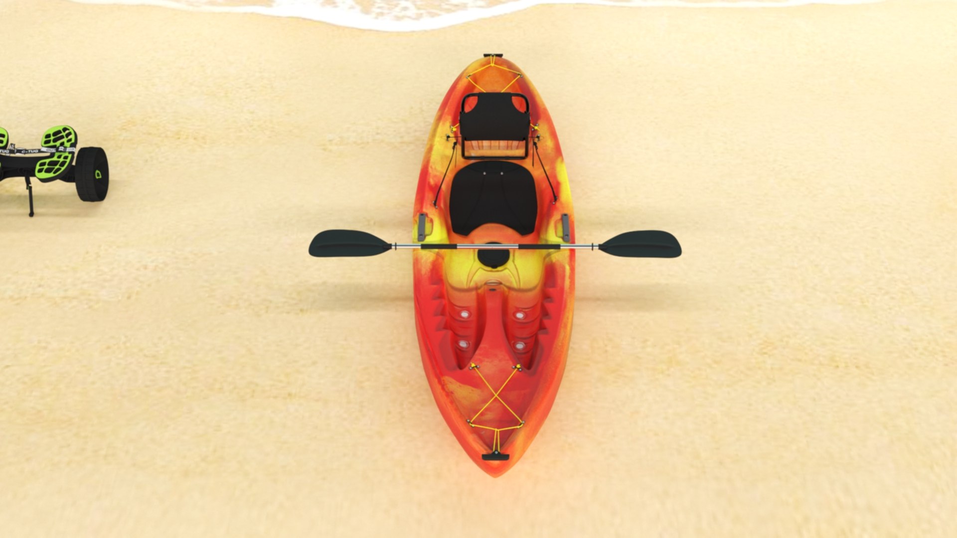3D Perception Kayaks Tribe - TurboSquid 2376884