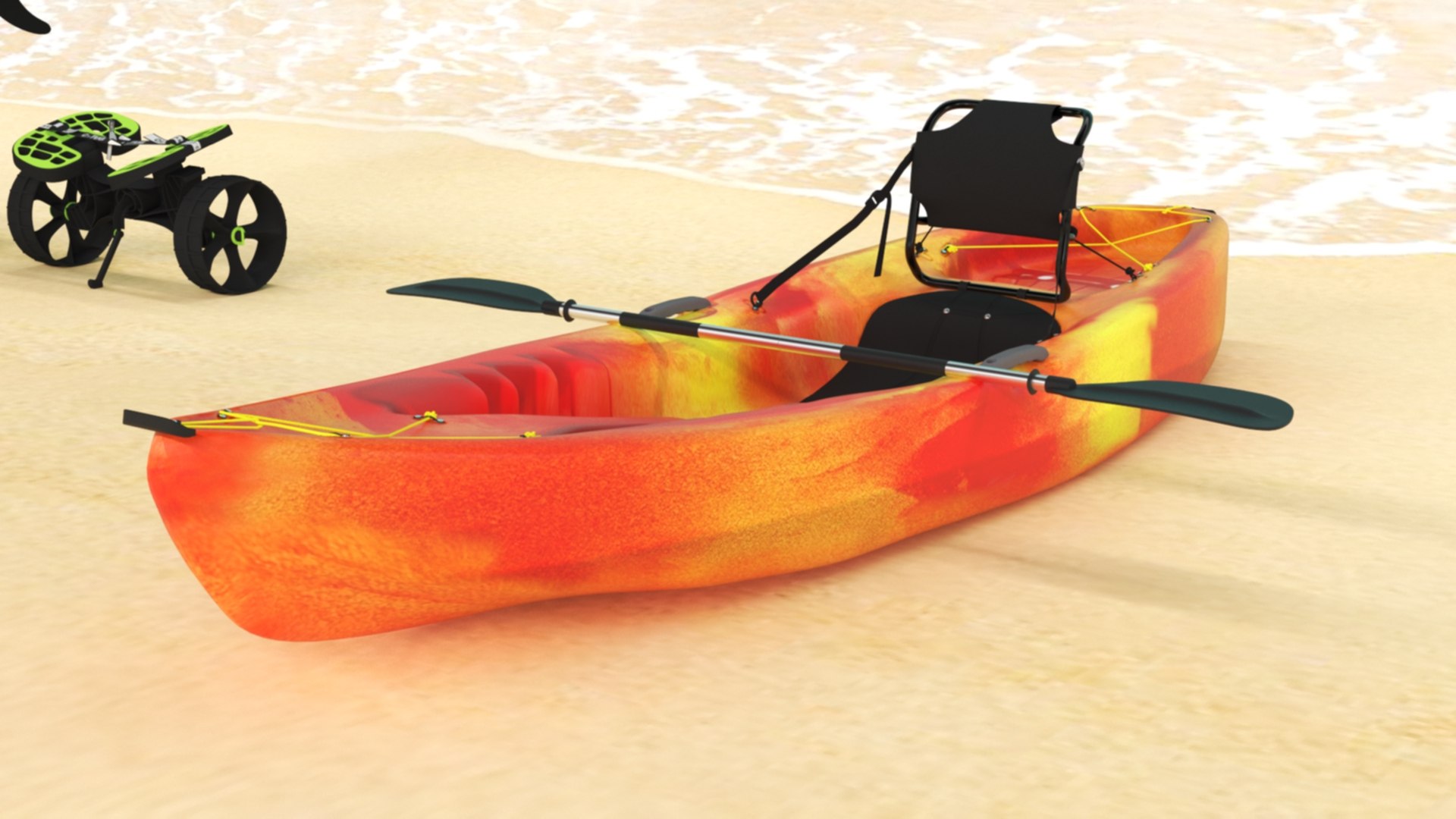 3D Perception Kayaks Tribe - TurboSquid 2376884