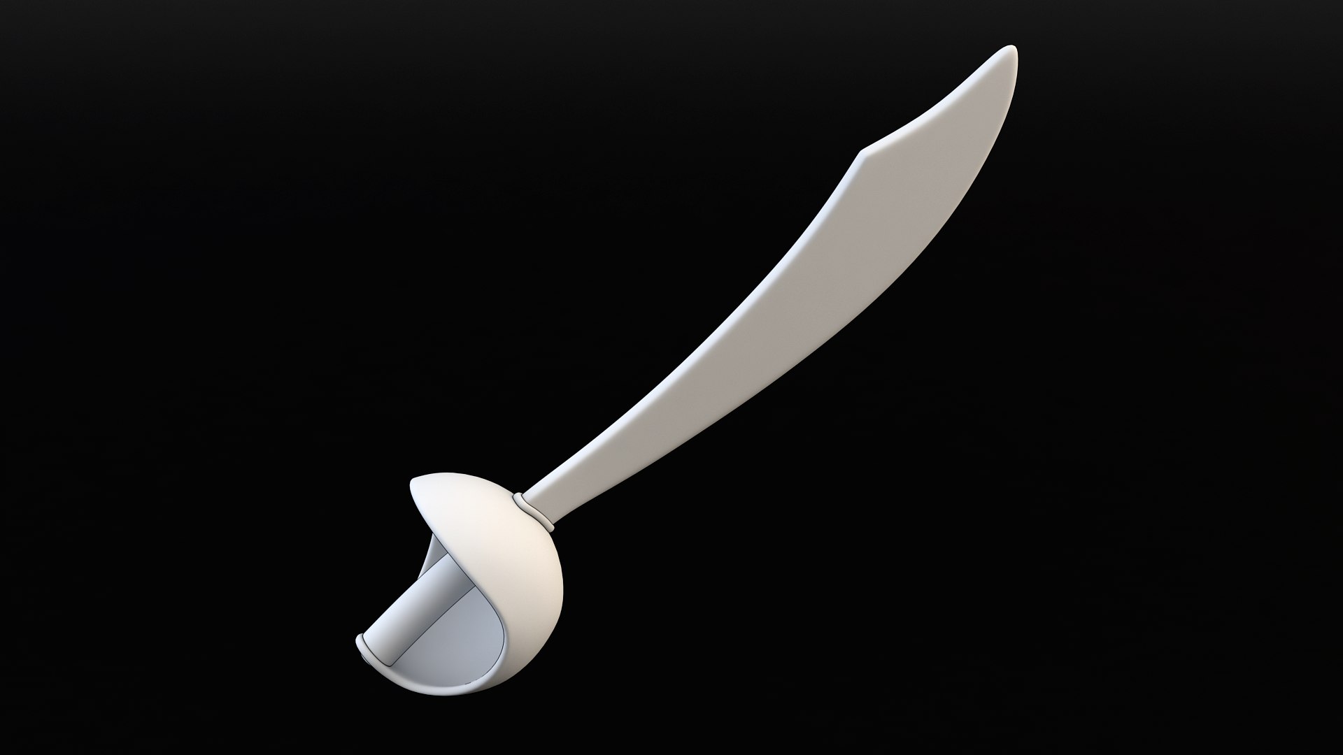 3D Cartoon Sword 01 Model - TurboSquid 2200089
