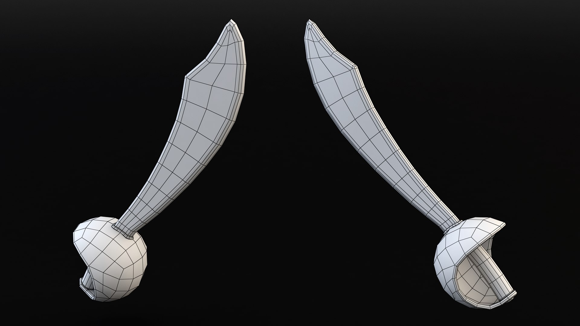3D Cartoon Sword 01 Model - TurboSquid 2200089
