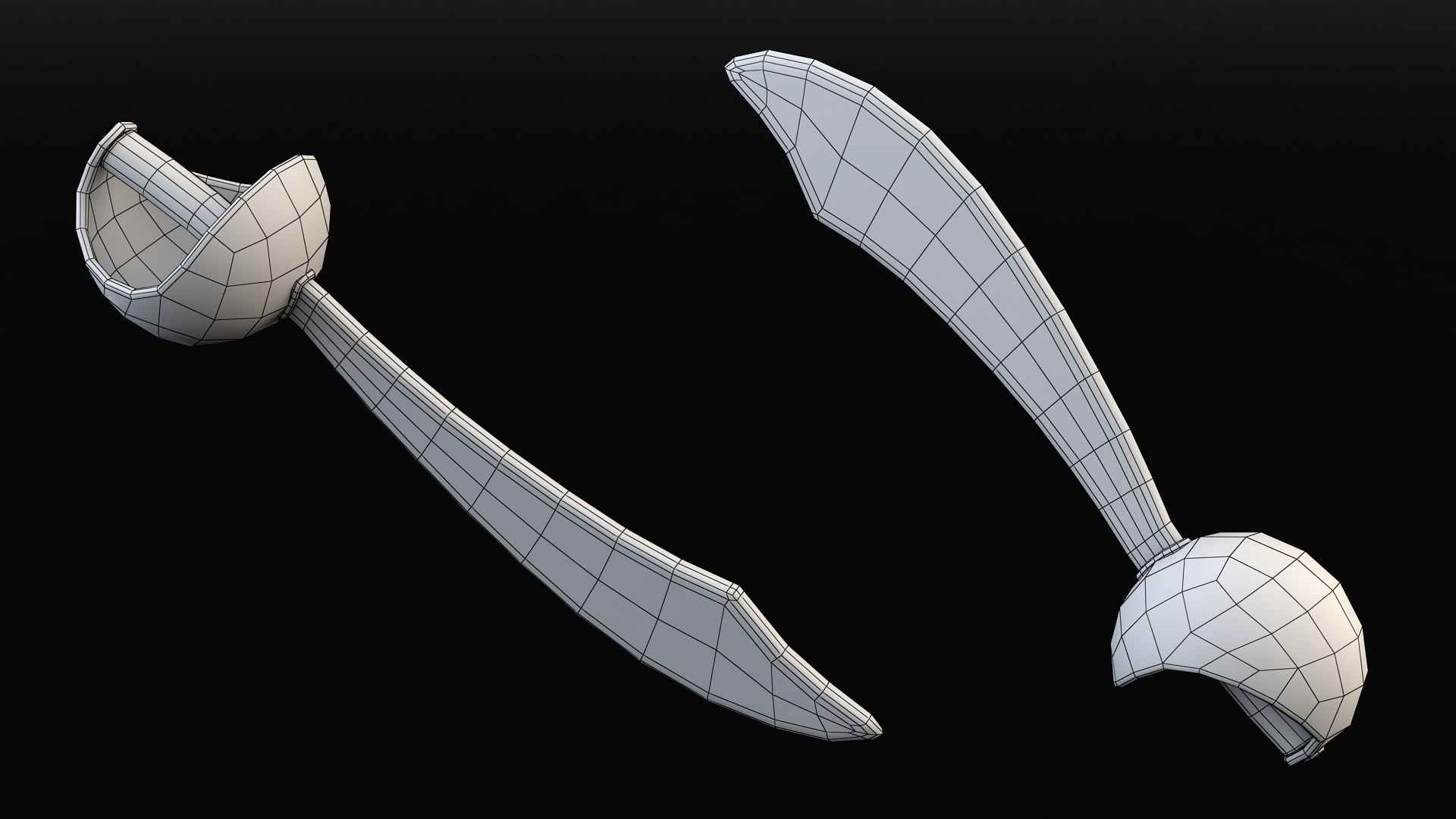 3D Cartoon Sword 01 Model - TurboSquid 2200089