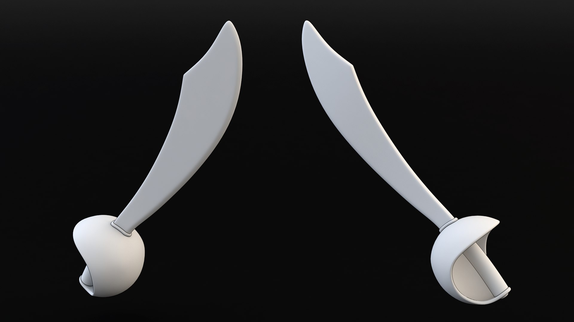 3D Cartoon Sword 01 Model - TurboSquid 2200089